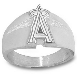 Sterling Silver Los Angeles Angels Men's Ring ANG010GR-SS