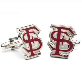 Florida State Seminoles Cufflinks PD-FLST-SL | Joy Jewelers