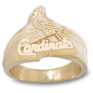 St Louis Cardinals 10k Men's Ring CRD007GR-10K | Joy Jewelers