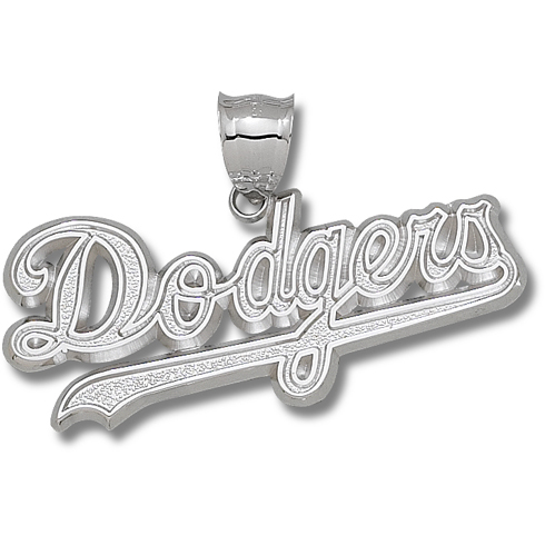 Los Angeles Dodgers Giant Sterling Silver Pendant DOD005-SS