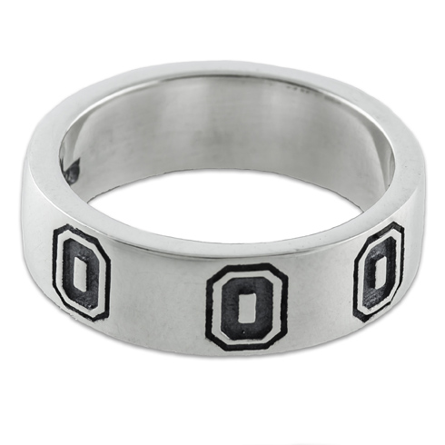 Sterling Silver Ohio State University Women's Ring - Size 7 OHS61217