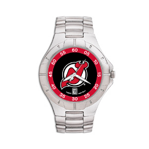 New Jersey Devils Men's Stainless Pro II Watch DVL117 | Joy Jewelers
