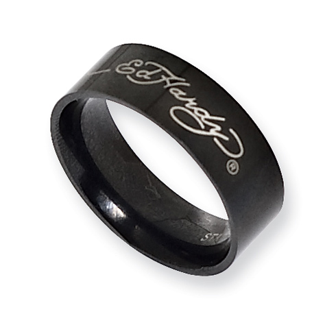 Ed Hardy Signature Black Ring EHF158 | Joy Jewelers