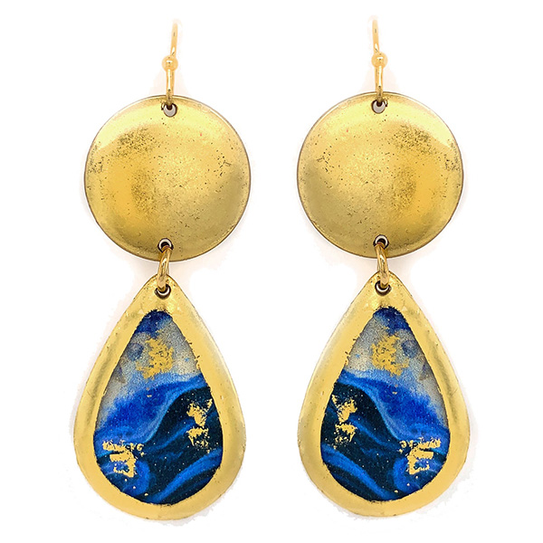 Evocateur Cast Yourself on Every Wave Teardrop Earrings EV-CU420