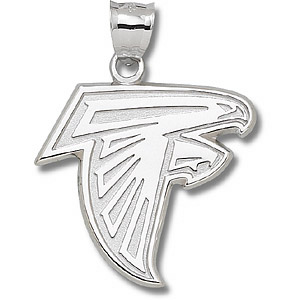 Atlanta Falcons Giant Sterling Silver Logo Pendant FAL012-SS