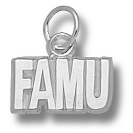 Sterling Silver 1/4in FAMU Pendant FAM016-SS | Joy Jewelers