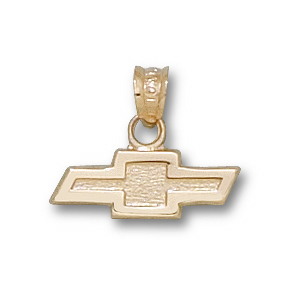 Chevy Bow Tie Logo 1/4in 14k Pendant GMC002 | Joy Jewelers