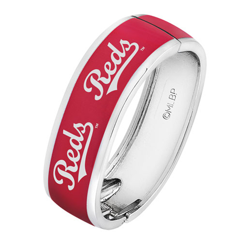 Cincinnati Reds Reserve Bangle Bracelet 101405 | Joy Jewelers