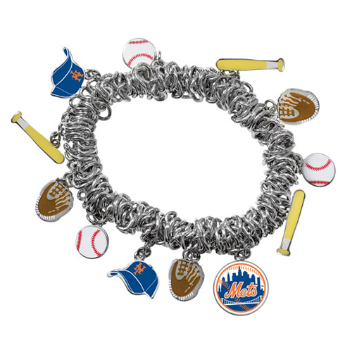 New York Mets Stretch Charm Bracelet 101454 | Joy Jewelers