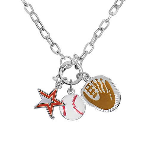 Houston Astros Fanfare Necklace 101597 | Joy Jewelers
