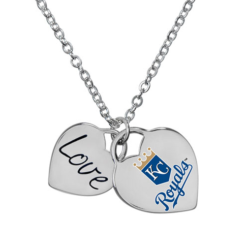 Kansas City Royals Heart Necklace 101601 | Joy Jewelers