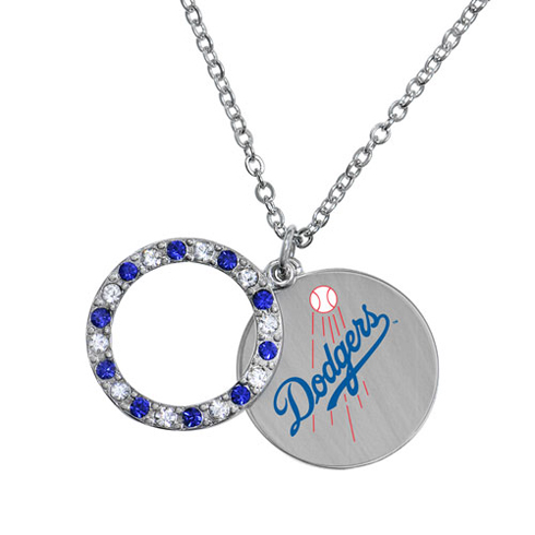Los Angeles Dodgers Opening Day Necklace 101602 | Joy Jewelers