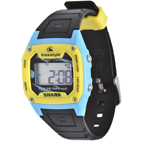 Freestyle FS81229 Shark Classic Black Blue Yellow Watch FS81229
