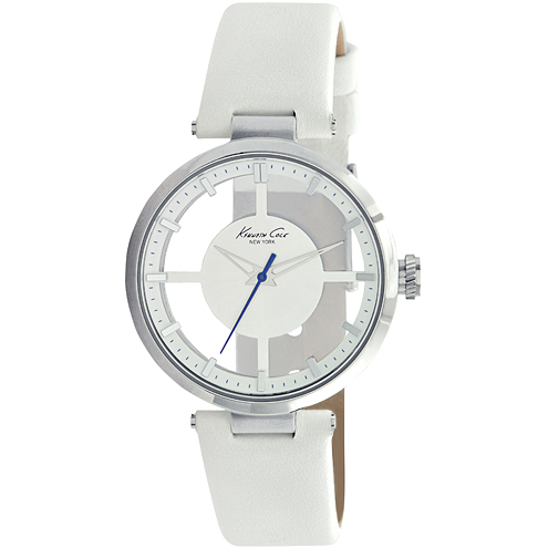 Kenneth Cole New York KC2609 Transparency Classic See-Thru Dial Leather ...