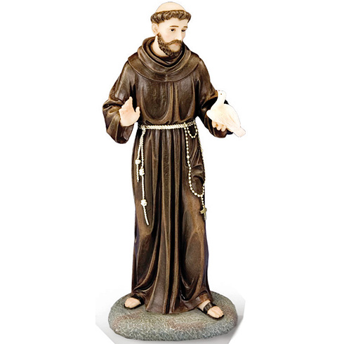 Saint Francis 5 1/2in Florentine Collection Statue 61505