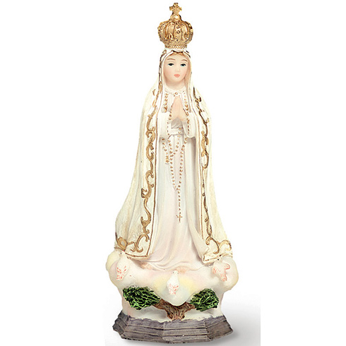 Our Lady of Fatima 5 1/2in Florentine Collection Statue 61517