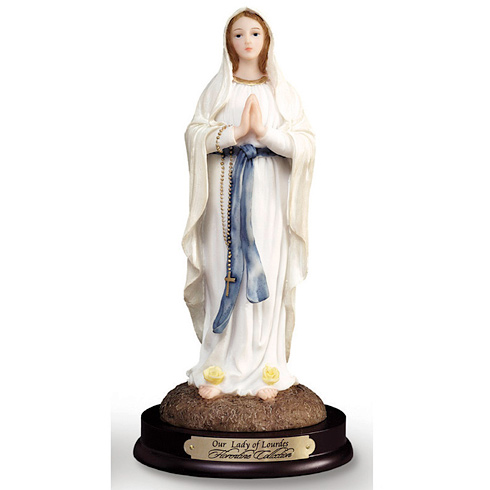 Our Lady of Lourdes 12in Florentine Collection Statue 61716