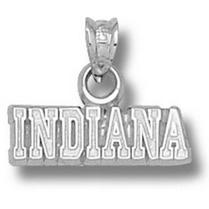 Sterling Silver Indiana University INDIANA Pendant IU006-SS