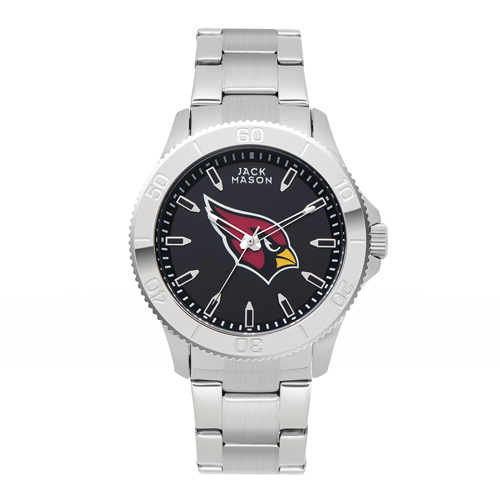 Jack Mason Arizona Cardinals Sport Bracelet Watch JMF-1010-AZ