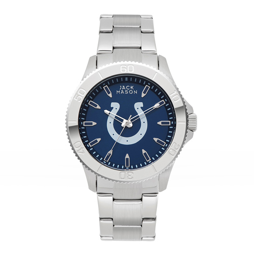 Jack Mason Indianapolis Colts Sport Bracelet Watch JMF-1010-IN