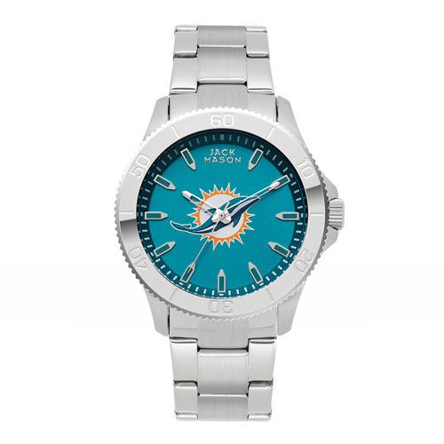 Jack Mason Miami Dolphins Sport Bracelet Watch JMF-1010-MI