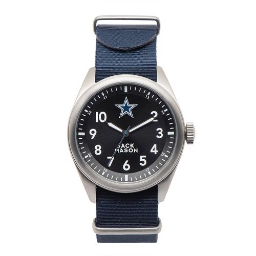 Jack Mason Dallas Cowboys Men's Nylon Strap Watch JMF-1013-DA