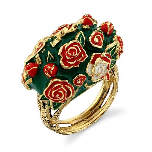Disney X RockLove Alice in Wonderland Painting the Roses Ring G85206D
