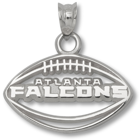 Sterling Silver Atlanta Falcons 1/2in Pendant FAL020-SS | Joy Jewelers