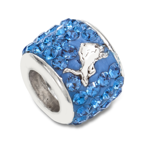 Sterling Silver Detroit Lions Premier Bead Charm LIO070CHM-SS