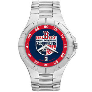 2007 World Series Champion Boston Red Sox Stainless Pro II Watch MLB317