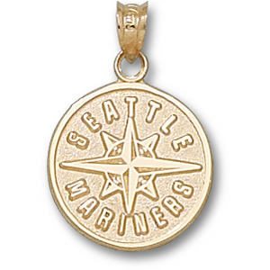 Seattle Mariners 5/8in 10k Club Pendant MRN008-10K | Joy Jewelers