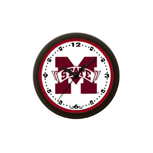 Mississippi State Bulldogs Wall Clock MSS400 | Joy Jewelers