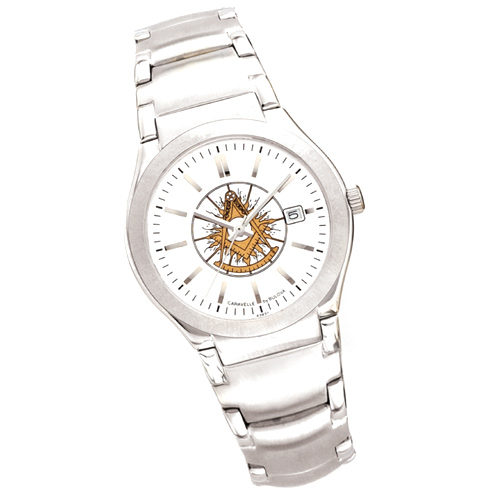 Past Master Mason Watch Steel Bracelet - Bulova MSW-62 | Joy Jewelers