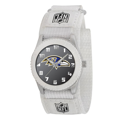Baltimore Ravens Rookie White Watch NFL-ROW-BAL | Joy Jewelers