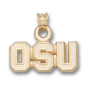 Oregon State Beavers 5/16in 10k Pendant ORS005-10K | Joy Jewelers