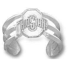 Ohio State Toe Ring Sterling Silver OSU036TR-SS | Joy Jewelers