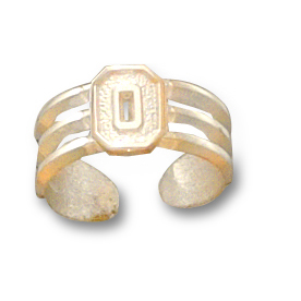 Ohio State Toe Ring 10kt Yellow Gold OSU047TR-10K | Joy Jewelers