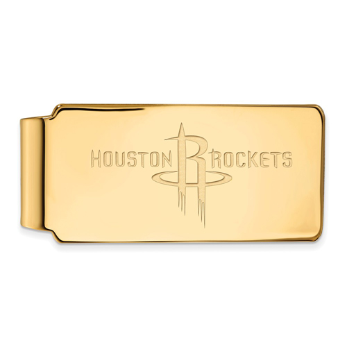 14k Yellow Gold Houston Rockets Money Clip 4Y001RCK | Joy Jewelers