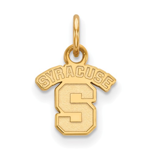 14k Yellow Gold Syracuse University Charm 3/8in 4Y001SYU