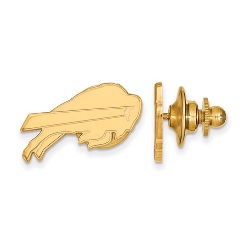 14k Yellow Gold Buffalo Bills Lapel Pin 4Y015BIL | Joy Jewelers