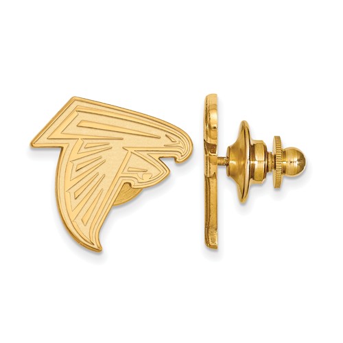14k Yellow Gold Atlanta Falcons Lapel Pin 4Y015FAL | Joy Jewelers
