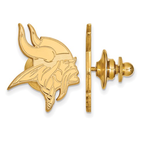 14k Yellow Gold Minnesota Vikings Lapel Pin 4Y015VIK | Joy Jewelers