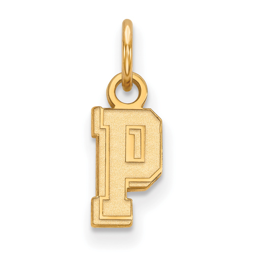 14k Yellow Gold 3/8in University of Pittsburgh P Pendant 4Y051UPI