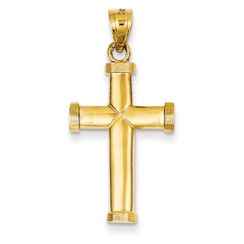 15/16in Latin Cross - 14kt Gold C886 | Joy Jewelers
