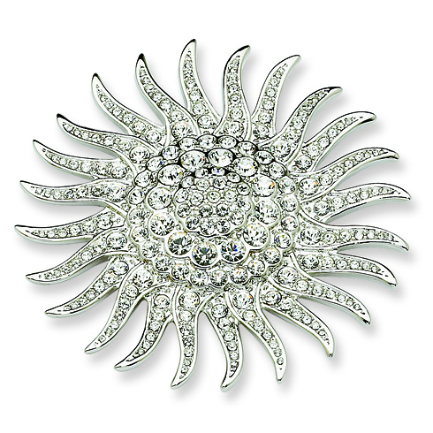 Jacqueline Kennedy Sunburst Pin CT144 | Joy Jewelers