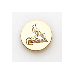 St. Louis Cardinals 3/8in Disc Tie Tac - 14k Yellow Gold ML1686