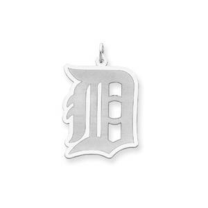 Detroit Tigers 1 3/8in D Charm - Sterling Silver ML639SS