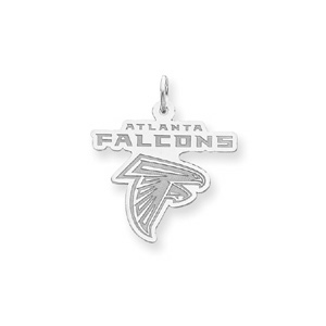Atlanta Falcons 1in Logo Pendant - Sterling Silver NF72SS