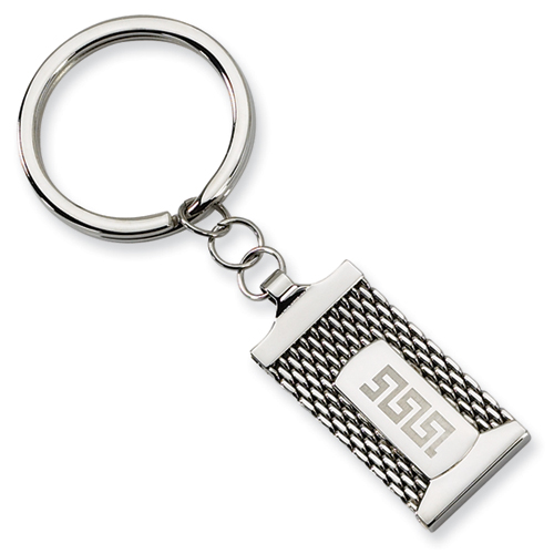 Stainless Steel Mesh Key Chain SRK117 | Joy Jewelers