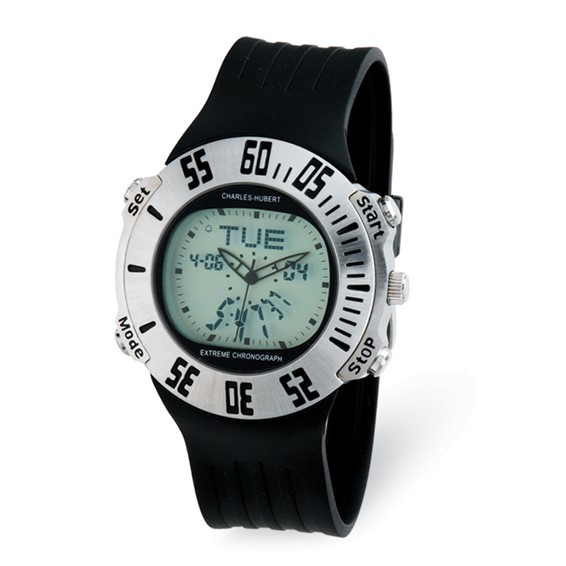 Charles Hubert Digital Dial Chronograph Watch 3563-W XWA1005
